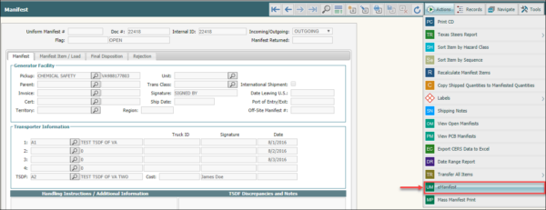 6 Easy Steps to e-Manifest Compliance / EHS Management Software